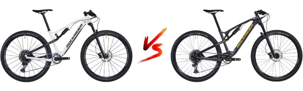 Test 2025 du vélo VTT Rockrider XC 900 S full carbone