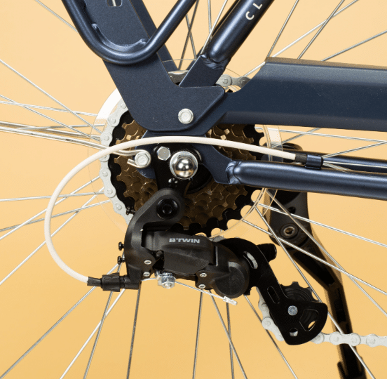 Test du vélo de ville à cadre bas Elops 520 Decathlon 2025