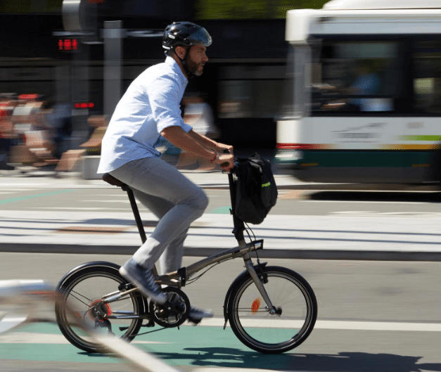 Test du vélo pliant Btwin Fold 560 de Decathlon 2026