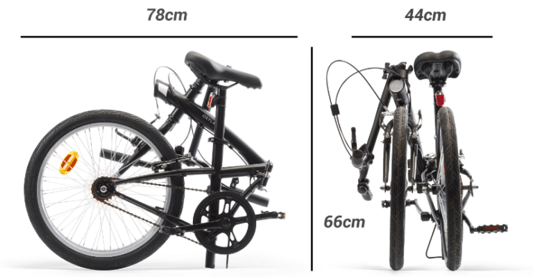 Test du Btwin Fold 100 : le vélo pliant Decathlon premier prix